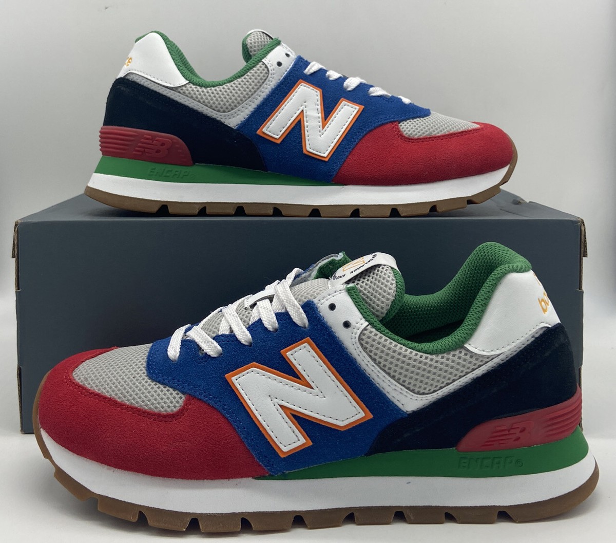 New Balance Classics M574 Red Black