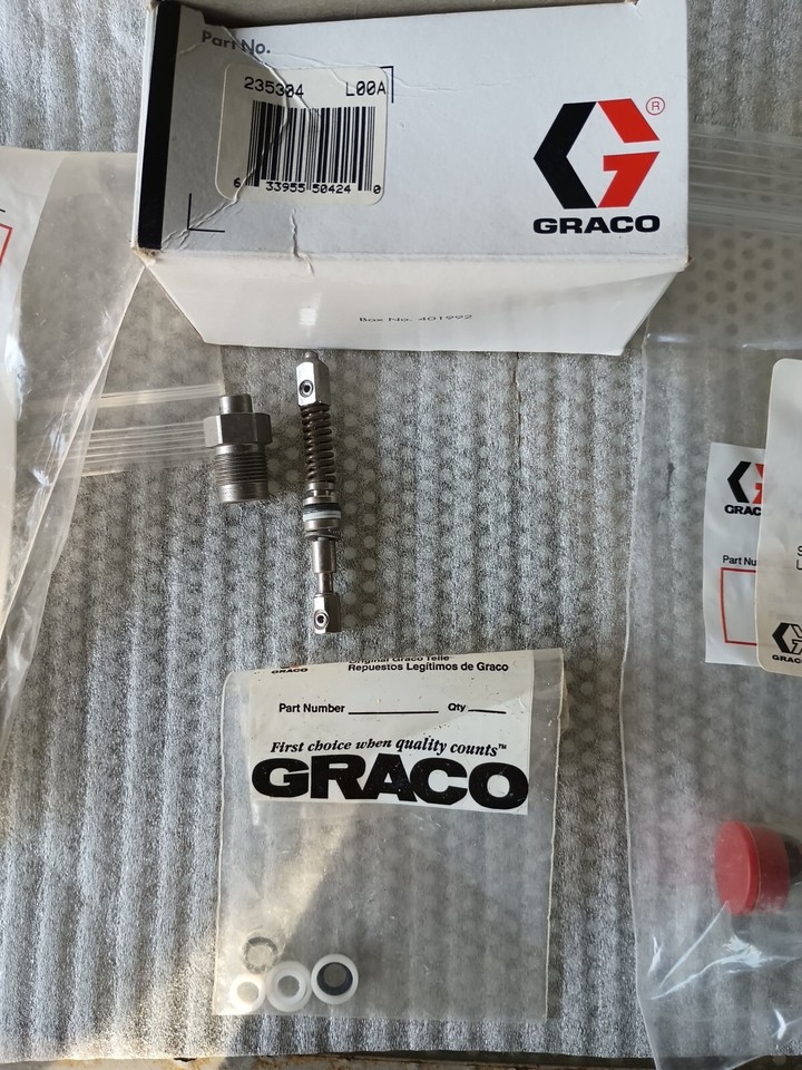 Graco Parts Lot Spray Gun Repair Kit, Tips, O-rings and more | eBay