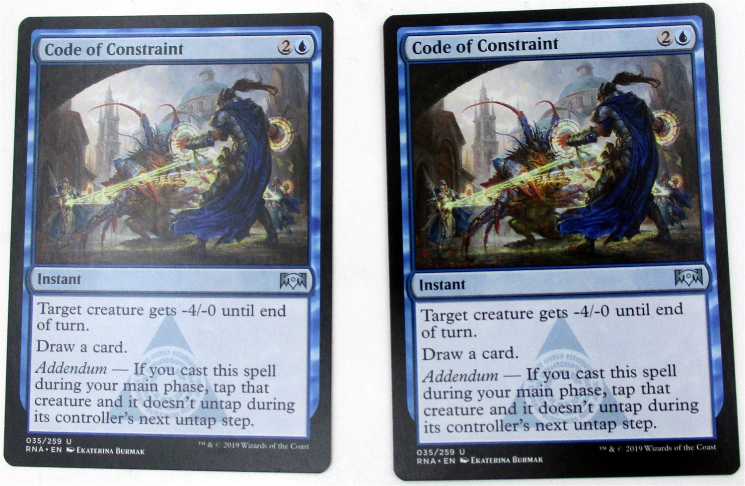 Magic: The Gathering Code of Constraint (035/259) Ravnica Allegiance ...