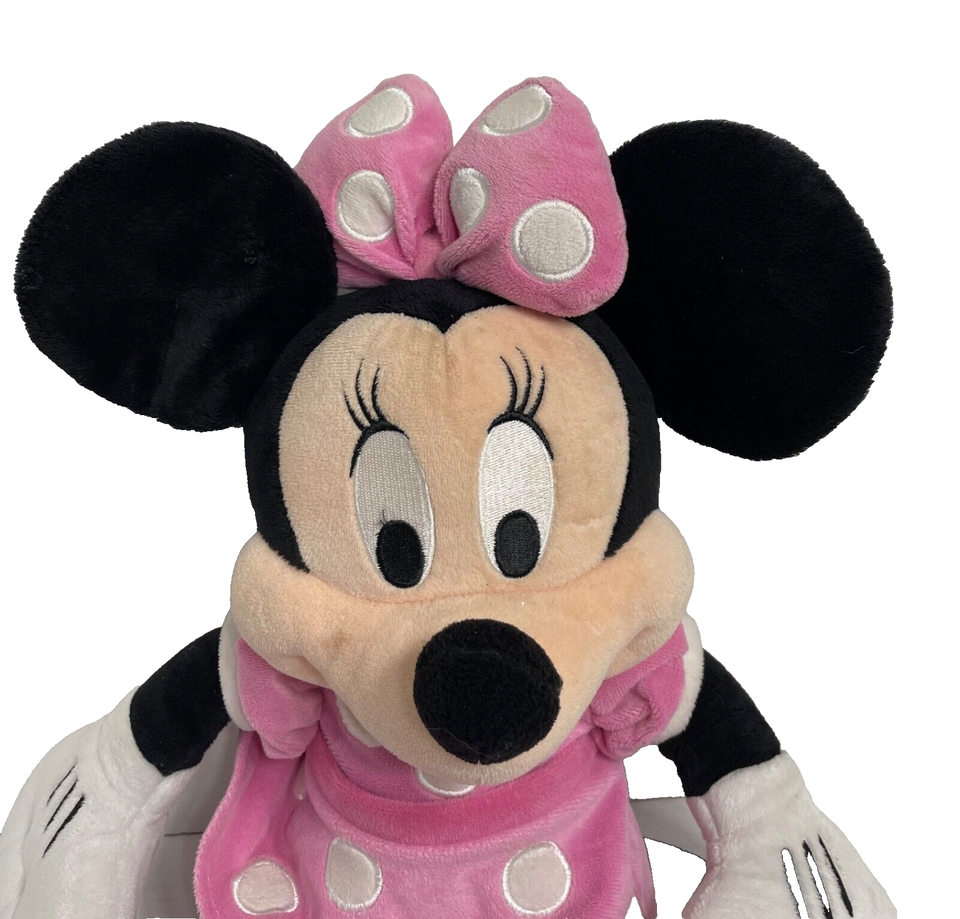 Disney Store Original Authentic Minnie Mouse Pink Plush Doll 18” | eBay