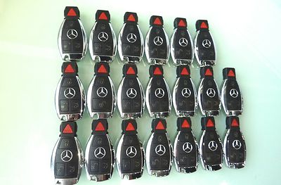 LOT 20 MERCEDES BENZ MB CHROME SMART KEY keyless entry remote ...