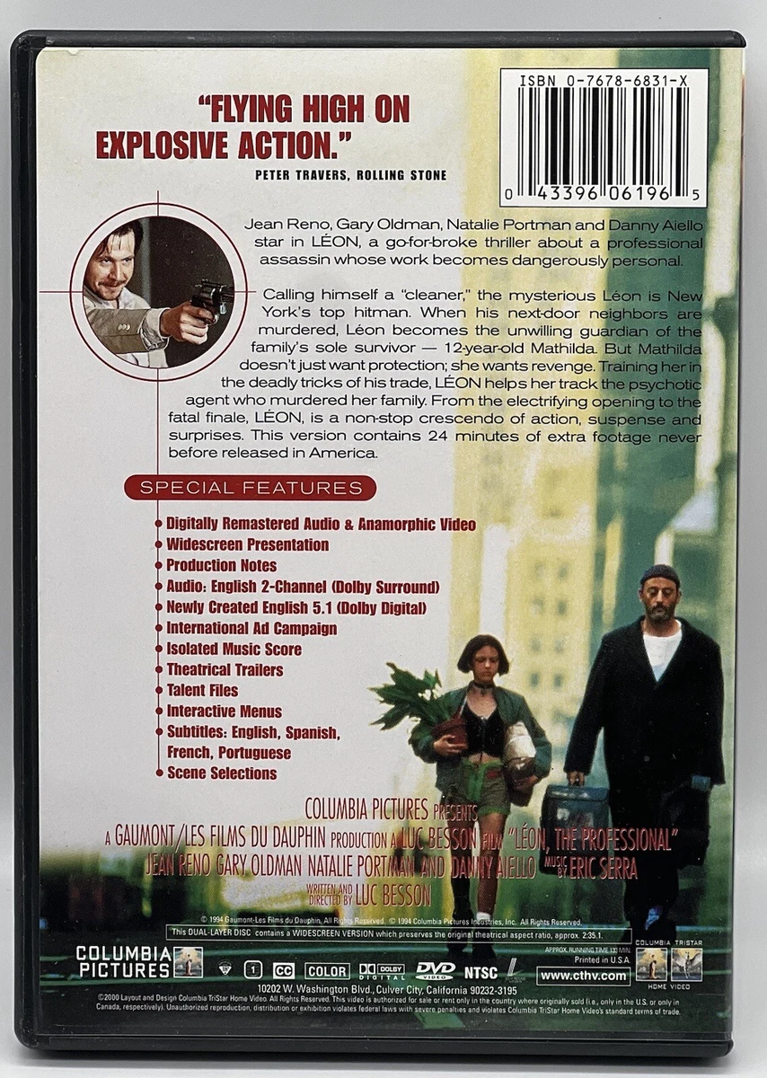 Leon The Professional Dvd Cover