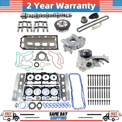 Engine Rebuild Kit MDS Lifters Camshaft Kit For 2011-2015 Ram 1500 5.7L ...