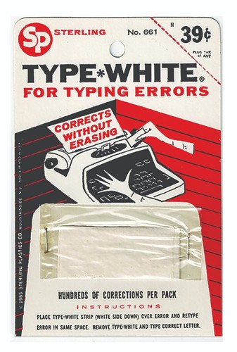 Vintage Typewriter Correction Pack Retro Mad Men era office product | eBay