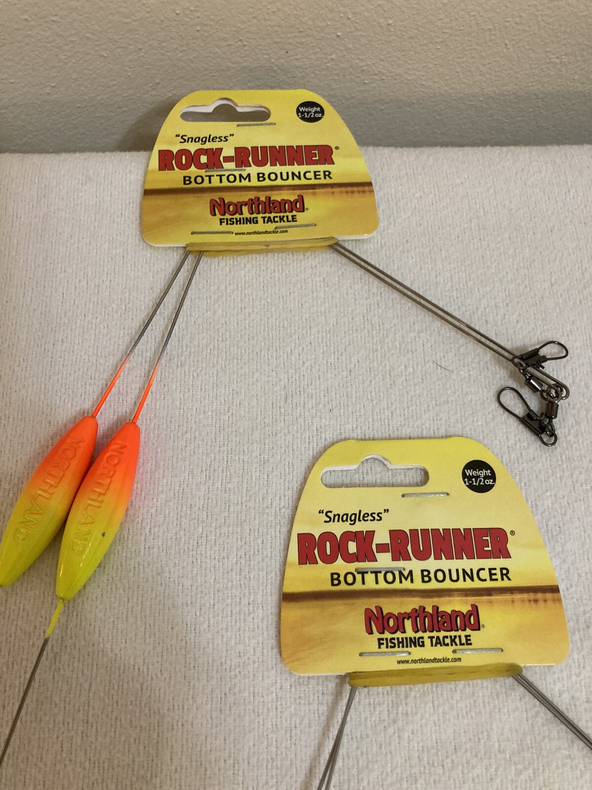 Lot of 42 New “Snagless" Rock-Runner Bottom Bouncers - Northland ...