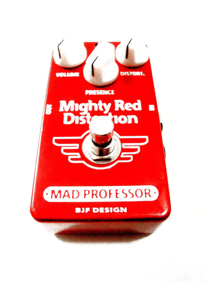 Mad Professor Mighty Red Distortion - Hand Wired - Guitar Mad Professor Mighty Red Distortion - Hand Wired - Guitar