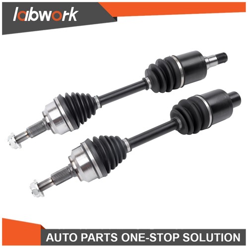 Labwork 2x Front Left & Right Side CV Axle Assembly 2006-2010 For Jeep ...