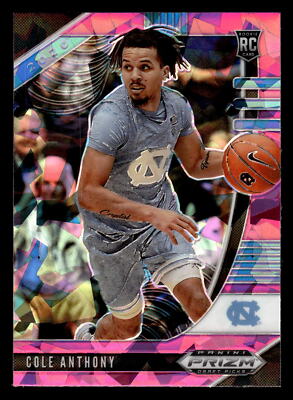 2020-21 Panini Prizm Draft Picks Cole Anthony Pink Ice Prizm #9 | eBay