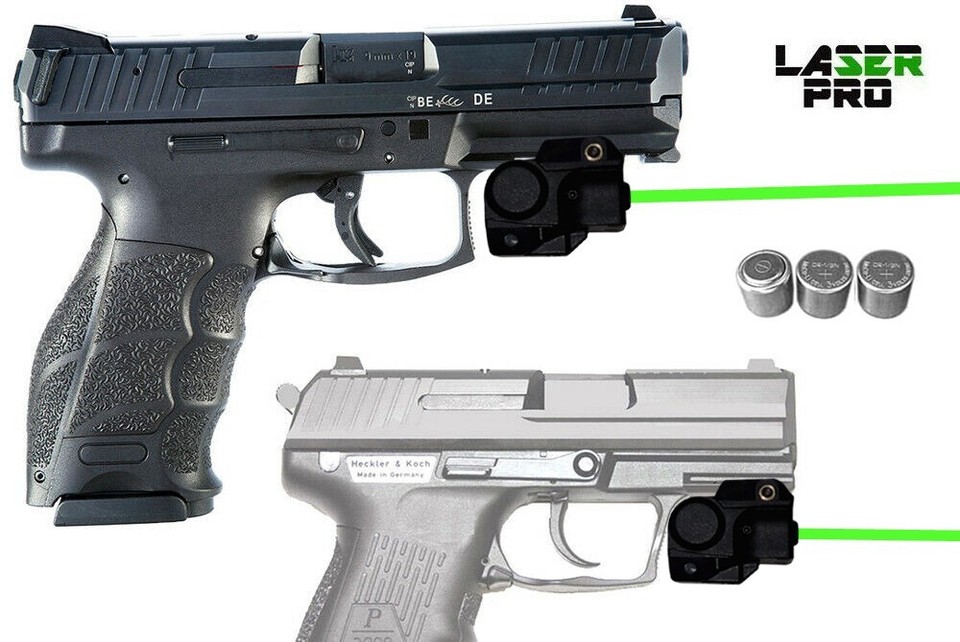 Green Laser Sight for Walther CCP M2 P99 AS P99c PPX PK380 PPS w/ a ...