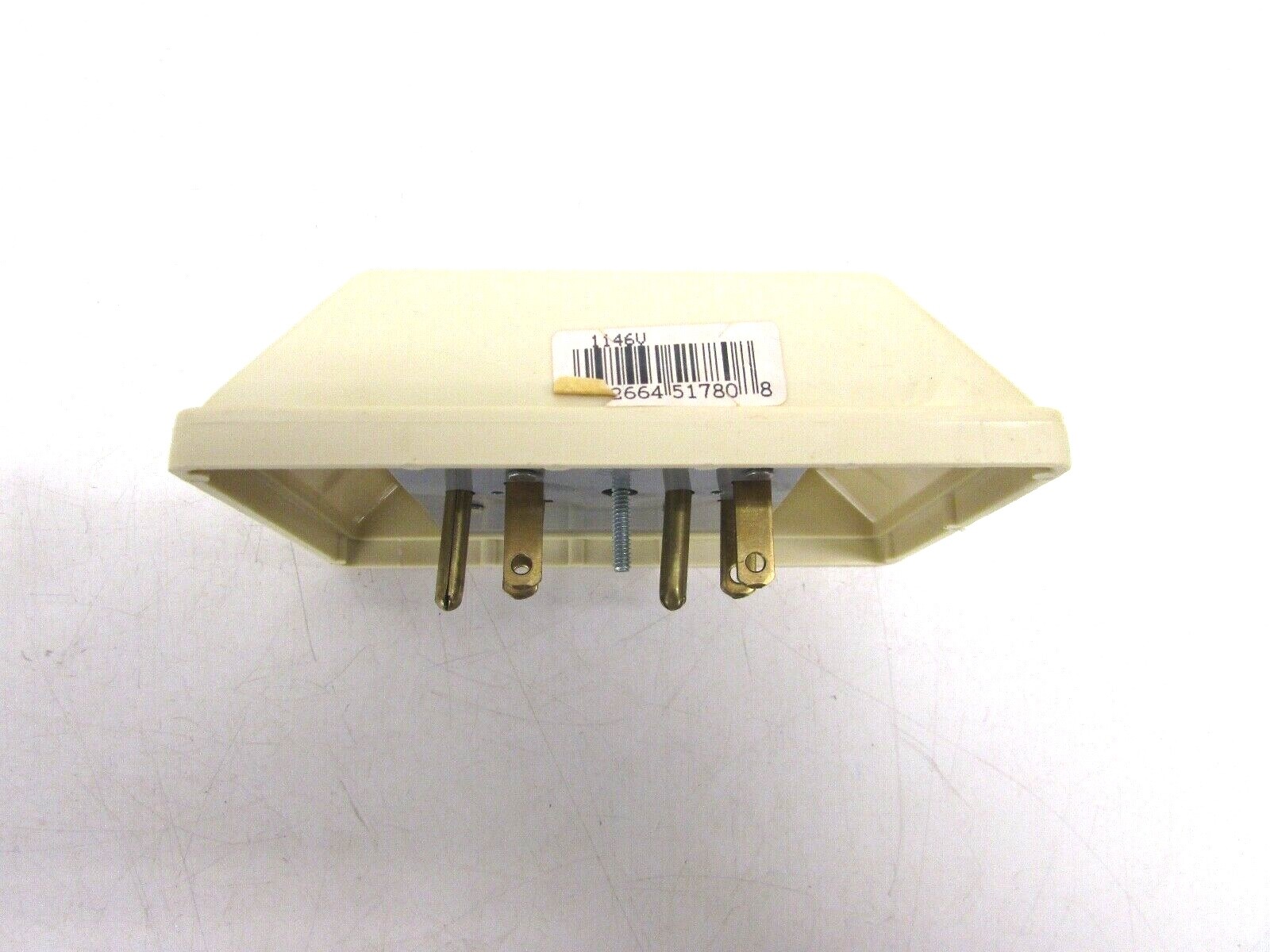 NOS! EAGLE SIX OUTLET GROUNDING ADAPTER, 15A-125V 2-POLE 3-WIRE #1146V ...