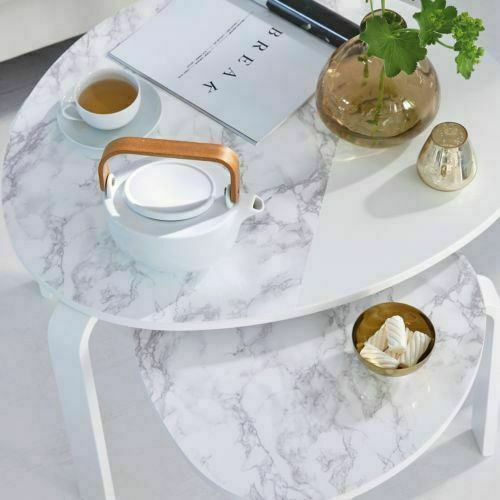 STICKY BACK PLASTIC VINYL 67cm wide GREY WHITE SELF ADHESIVE MARBLE ...