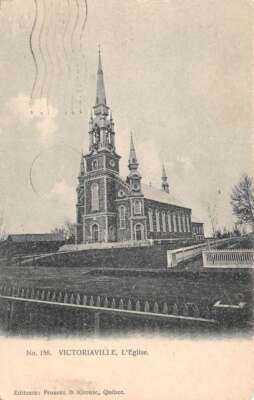Victoriaville Quebec Canada Church Vintage Postcard AA93447 | eBay