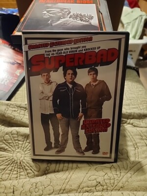 Superbad DVD 2007 Unrated Extended Edition Jonah Hill Michael Cera ...