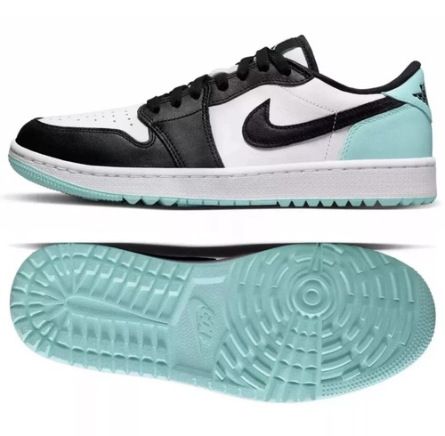 Nike Air Jordan 1 Low Golf Shoe White Black Copa Men's Size 12 DD9315 ...