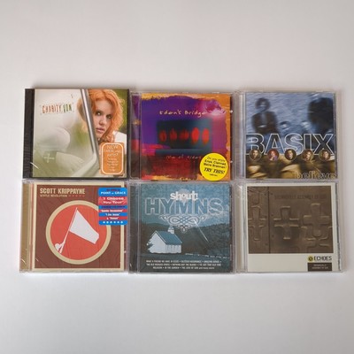 6 Christian Music CD Lot Worship God Songs Basix Krippayne Shout Hymns ...