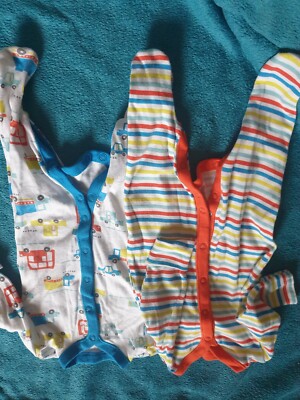 Nutmeg Baby Sleepsuits Up To 1mth | eBay UK