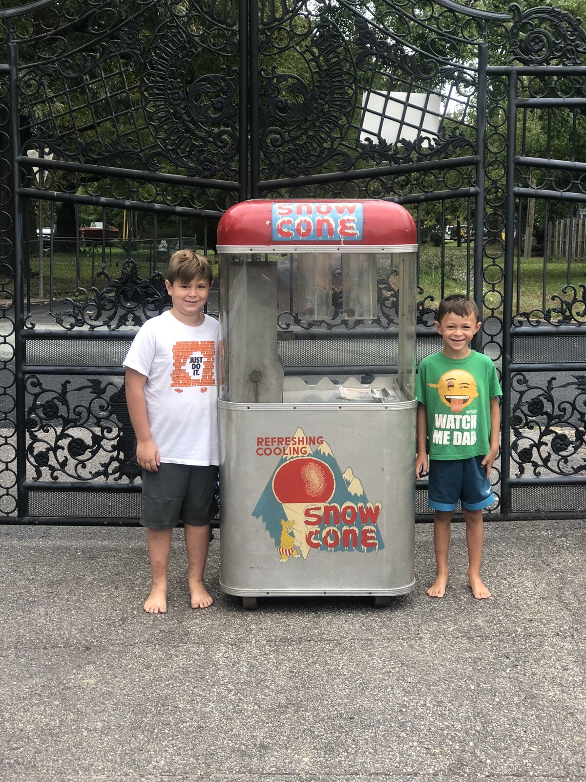 Rare Original 1950s Polar Pete Snow Cone Vending Machine Street Vendor ...