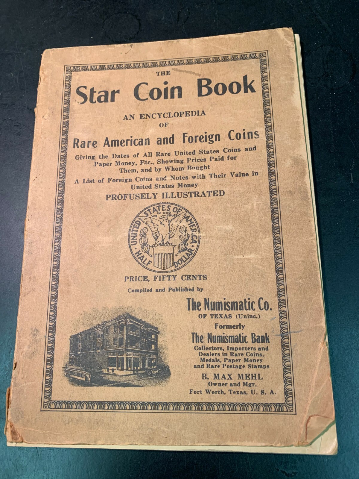 B. Max Mehl--33rd Edition The Star Coin Book #36124 | eBay