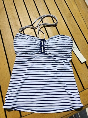 NEW Sperry Top-Sider Women's Tankini Swimming Top sz S RN52419 NWT | eBay