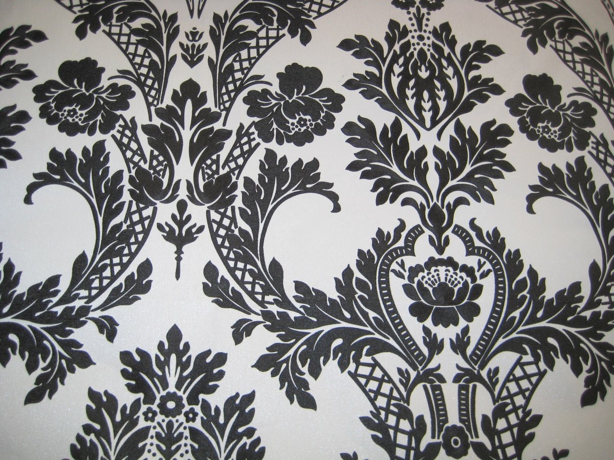 Victorian Damask Embossed Paintable Wallpaper 78053 Embossed Victorian