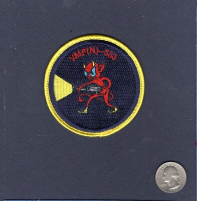 Original VMFA(AW)-533 VMF(N)-533 HAWKS Legacy USMC Squadron Patch | eBay