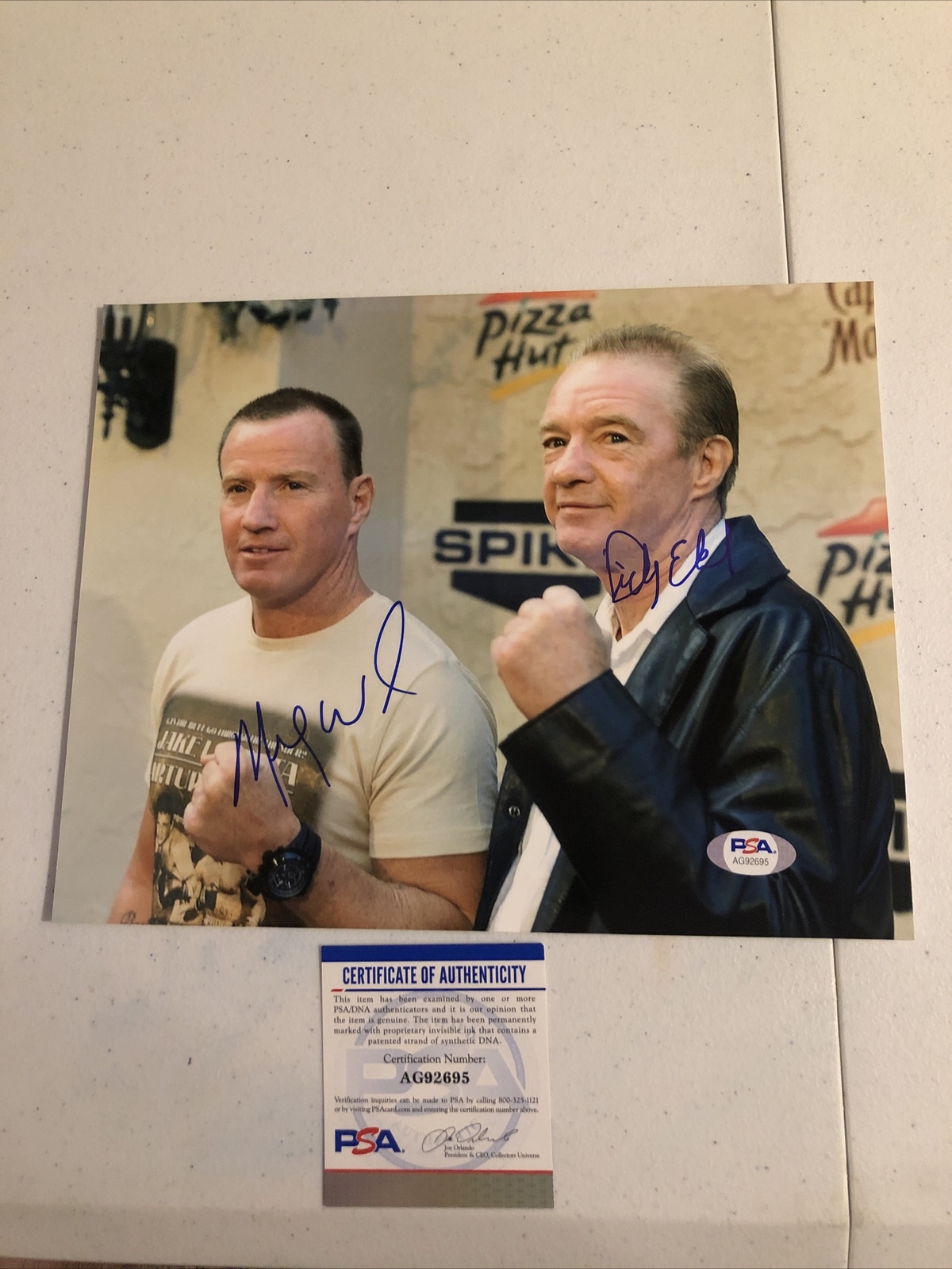 Micky Ward Autographed Memorabilia | Signed Photo, Jersey, Collectibles ...