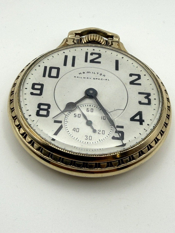 Nice Hamilton Bar over Crown 992B Railway Special Pocket Watch 1967 | eBay