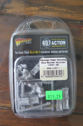 BOLT ACTION GERMAN HEER HOWLING COW ROCKET LAUNCHER (1942-45) 28MM NIP ...