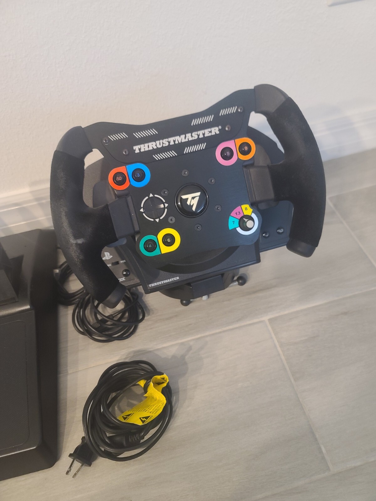 Thrustmaster T300 RS GT Racing Wheel - Black With Pedals | eBay