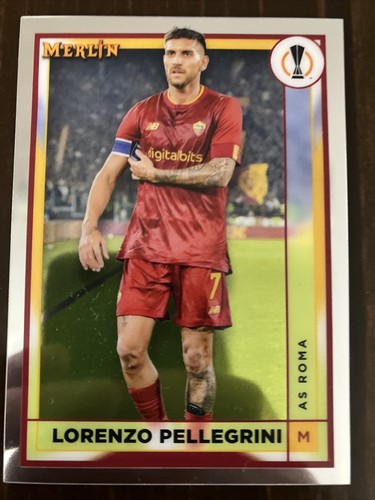 2023 Topps Merlin Chrome #24 Lorenzo Pellegrini AS Roma | eBay