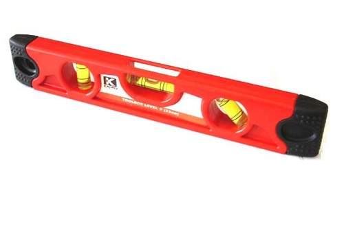 Kapro Toolbox #227 9" 3-Angle Bump-Proof Bubble Level Picture Hanging ...