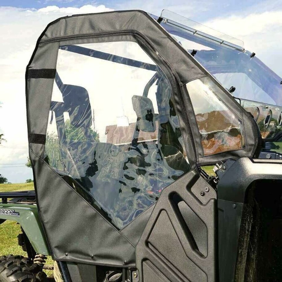 Falcon Ridge UTV Soft Doors with Zip Windows for Honda Pioneer 500/520 ...