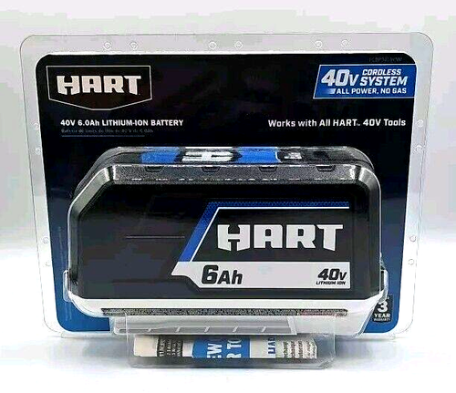 Hart 40v 6.0Ah Lithium Ion Rechargeable Battery HLBP041AVNM - HTF | eBay