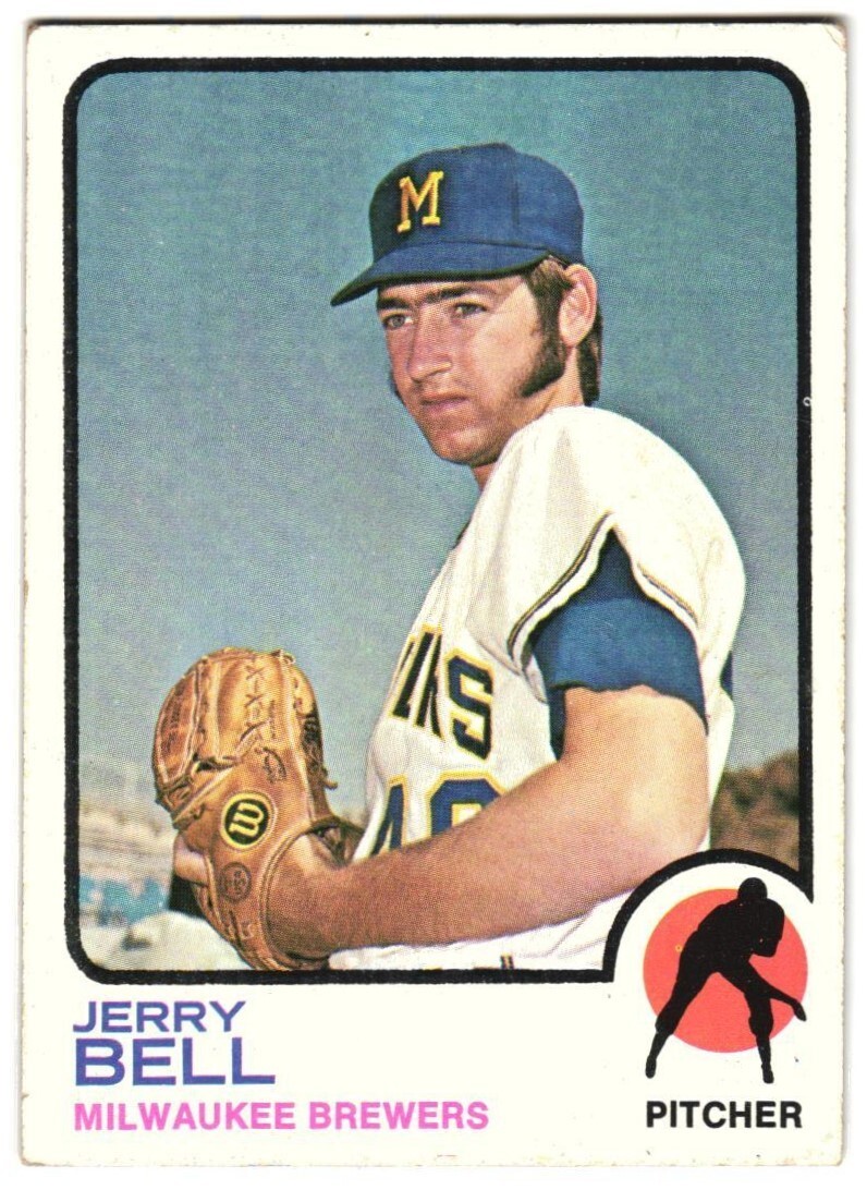 1973 Topps Baseball #92 Jerry Bell Milwaukee Brewers - VG/Ex | eBay