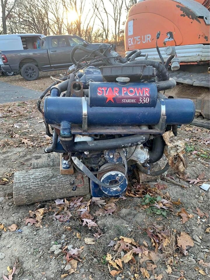 Stardec 7.3L Marine Diesel Engine RUNS GREAT | eBay