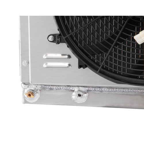 4 Row Radiator+Shroud Fan for 1970-1972 71 Dodge Dart Plymouth Duster 5 ...