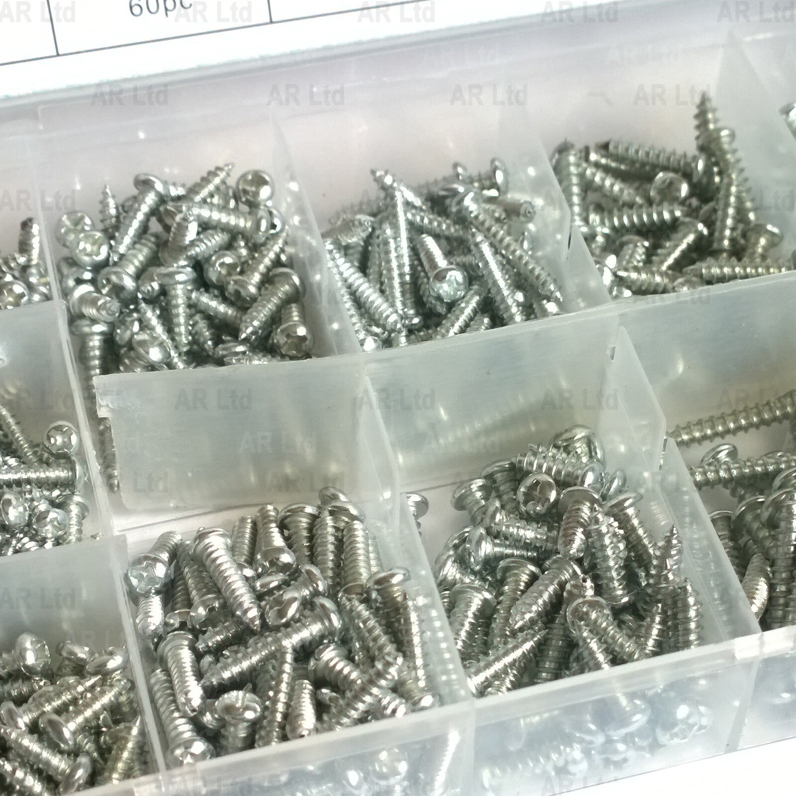 Self Tapping Philips Cross Head Screws. Assorted sizes 550 Self Tapping ...