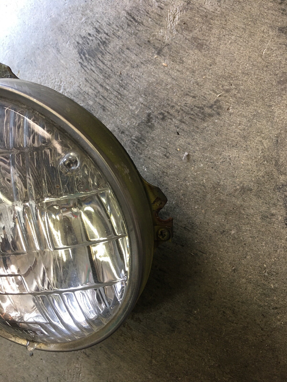 Vintage OEM Guide T3 Head Light Sealed Beam Inner Bezel | eBay