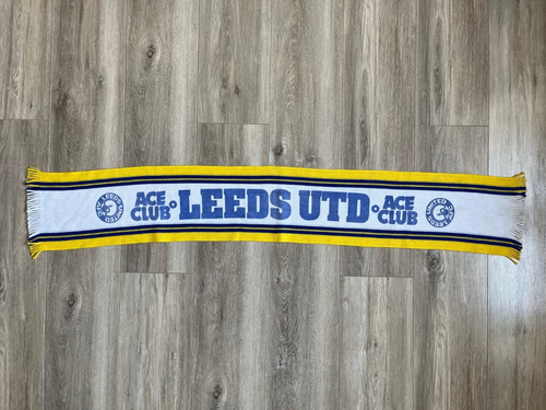 Leeds United Football Scarf Vintage Soccer England 1970/1980 SPECIAL ...