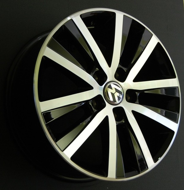 Genuine Set of 5 Alloy Rims 17 Inch Volkswagen MULTIVAN CARAVELLE T5 T6 ...