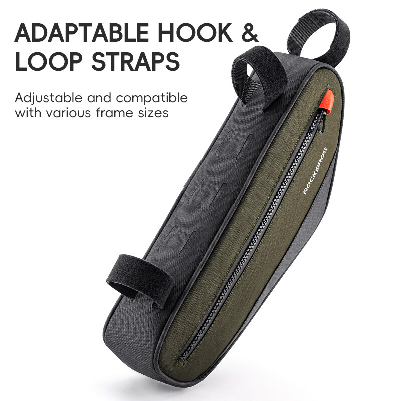 ROCKBROS Bike Front Frame Bag Bicycle Triangle Bag Waterproof ...