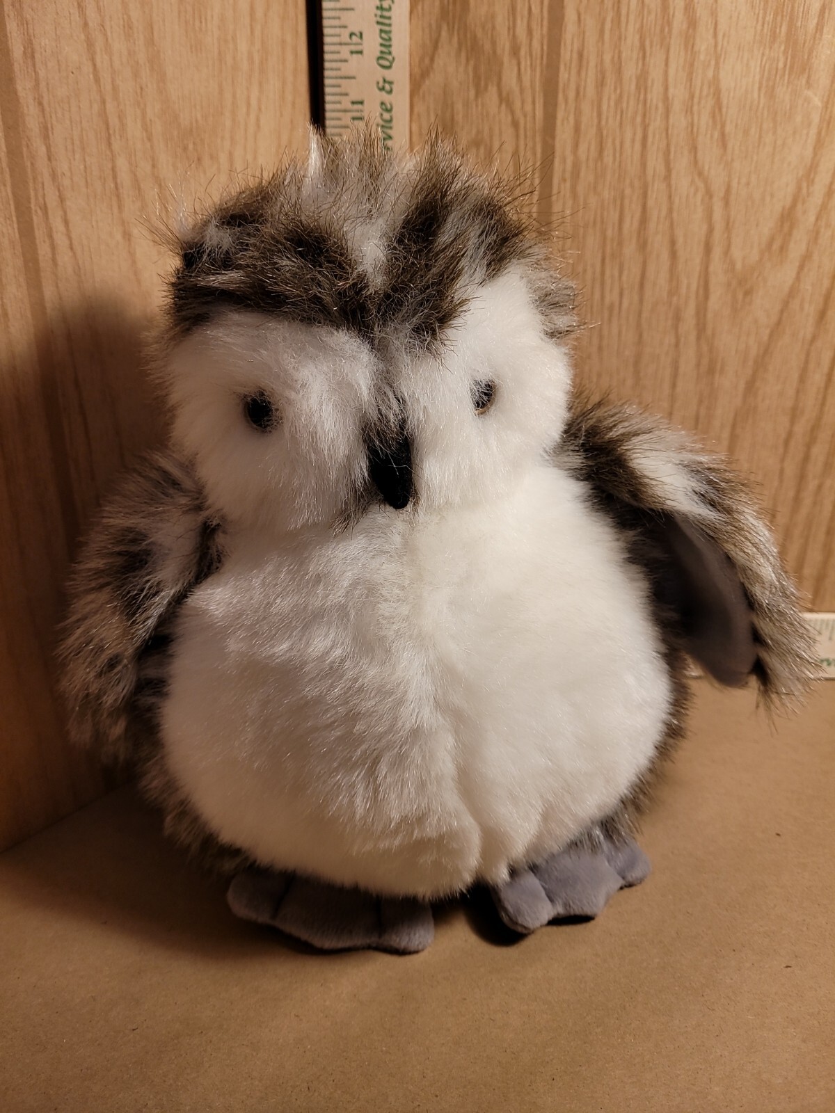 Unipak Striped Plump Owl Plush Stuffed Animal | eBay