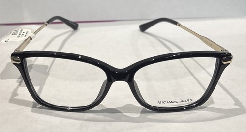 Michael Kors Eyeglasses MK4105BU 3005 Georgetown Black /Gold Frame 54 ...
