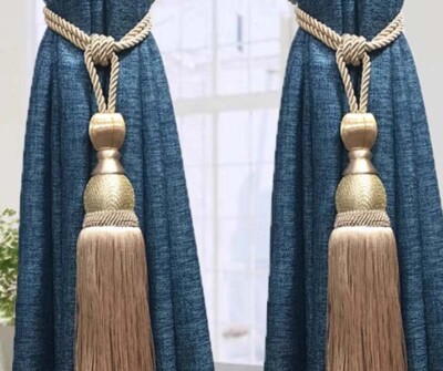 Curtain Holdbacks Luxury Tie Backs Tassel Curtain Rope Tiebacks 1 Pair ...