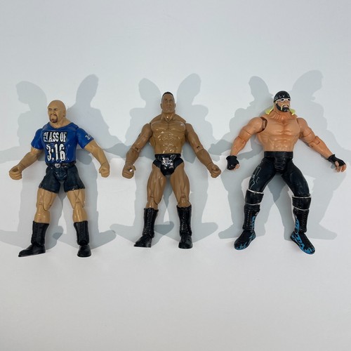 Wresting Figures WCW WWF WWE Vintage 1999 Lot Of 3 Wrestlers | eBay