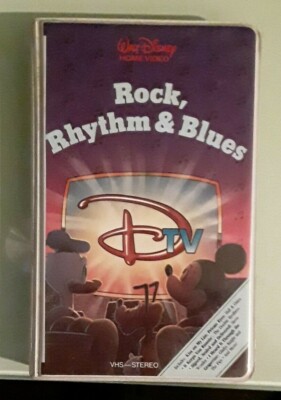 walt disney home video DTV ROCK RHYTHM & BLUES VHS VIDEOTAPE | eBay