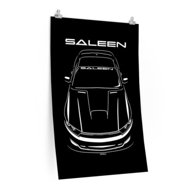 Ford Mustang Saleen S302 - 2015-2017 Poster, Saleen S 302 Wall Art ...