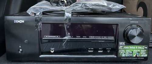 Denon AVR-E300 Integrated Network HDMI Ethernet Receiver Tuner w/Remote ...