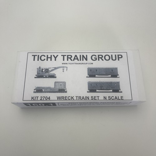 Tichy Train Group 2704 Wreck Train Set Kit (4) N Scale | eBay