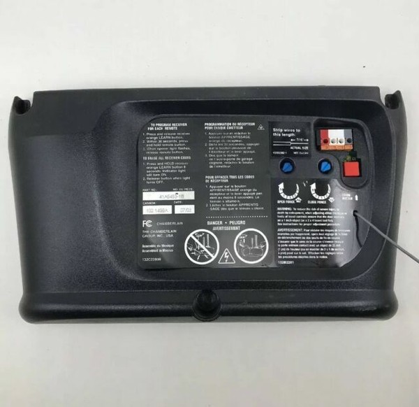 Chamberlain LiftMaster 41a5483-1 Garage Door Receiver Logic Board Red ...